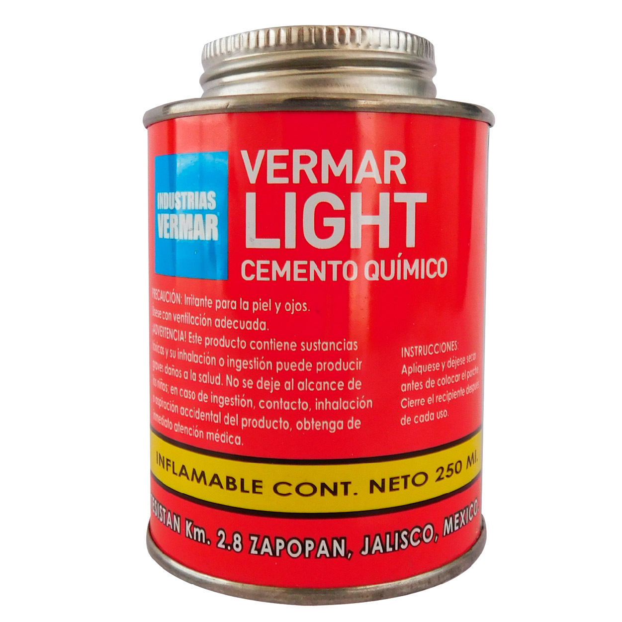 CEMENTO VERMAR LIGHT DE 1/4) 2 MASTERS (124 LATAS) - VERMAR